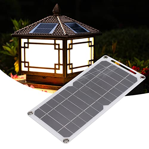 Solar Panel Outdoor Kit Backpack Charger Mobile Phone Usb Flexible Solar Panel Charging Board 6W Silicon Monocrystalline for Monocrystalline Silicon 5V Outside Charger Power Solar Panels