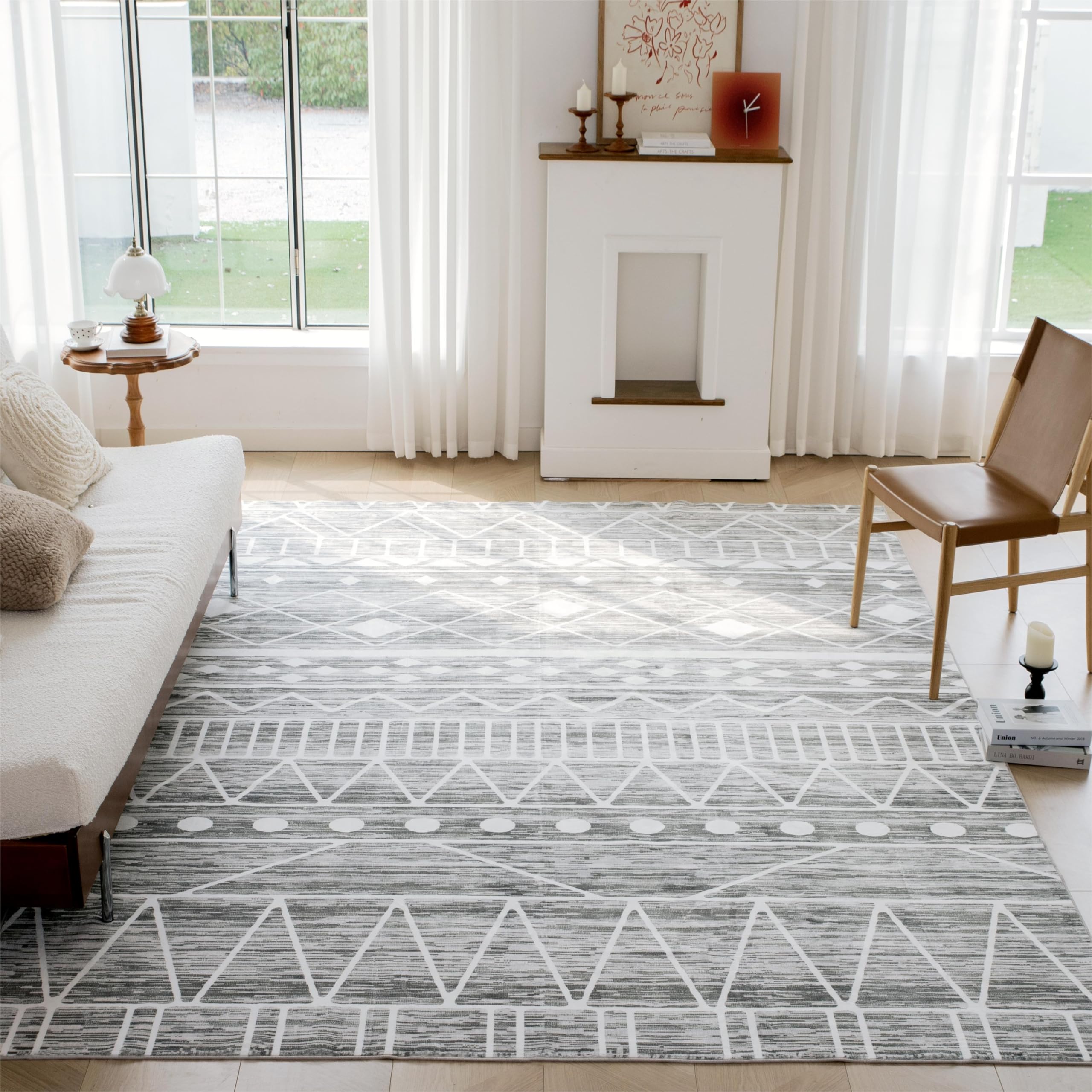 Syalife USI002, USI002, USI002, USI002, USI002, USI002, USI002, USI002, USI002 Area Rug 5' x 7' Grey-Bx03, ʷ¸ˠˆ̝´-Bx03, ǁ°È‰²-Bx03, ǁ°È‰² - Bx03, Gris-Bx03, אפור Bx03, Cinza - Bx03, رÙ…ادÙš-Bx03, Grau-Bx03
