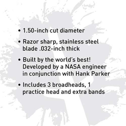 Swhacker 100 Grain 1.50" Cut Pink Low Pound + 1 Practice Head & DVD (3 Pack),Pink