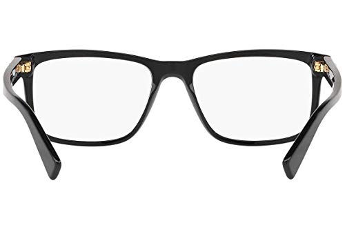 Versace Men's VE3253 Eyeglasses 55mm, Black, 55/17/145