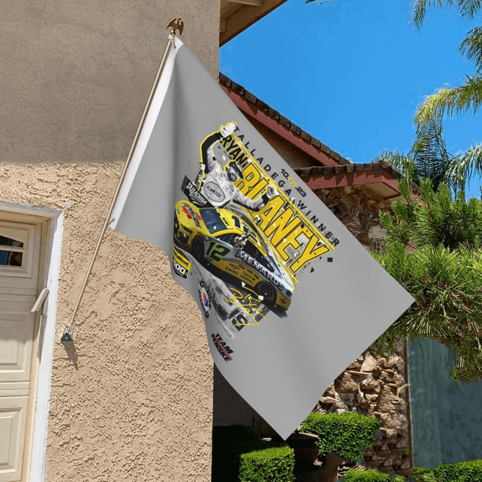 Ryan Blaney 12 Outdoor Flag Home Garden Flag Banner Decorative Flag 3x5 Ft Flag