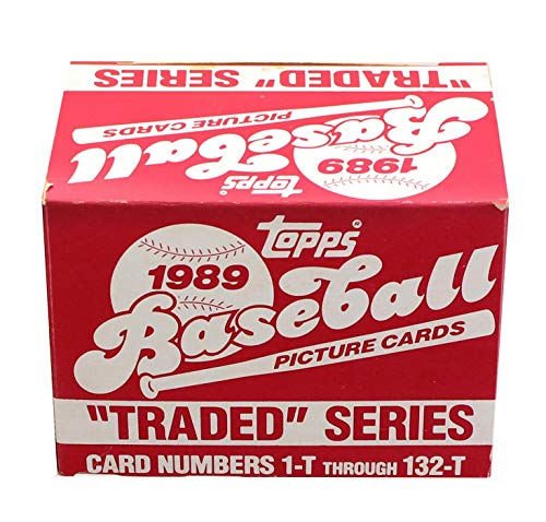 Toynk MLB 1989 Topps Baseball Traded Series - Set of 132 Cards