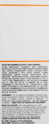 Sally Hansen Salon Pro Gel, White Away, 0.14 Fluid Ounce