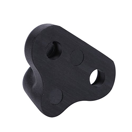 VGEBY 4Pcs Kayak Lashing Hooks, Kayak Bungee Cord Hooks with 8 Flat-Head Screws for Kayak Canoe Paddle Board Kayak Lashing Hooks Double Hole Lashing Hooks Kayak Bungee Hooks Lashing Hooks