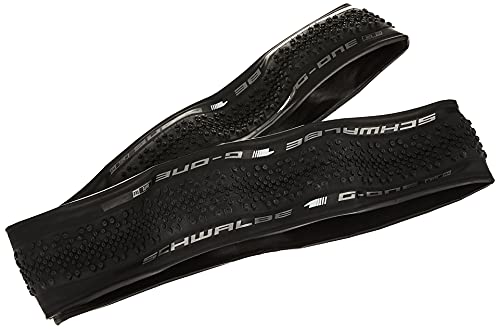 Schwalbe, G-One Bite, Tire, 700x38C, Folding, Tubeless Ready, OneStar, MicroSkin, 127TPI, Black