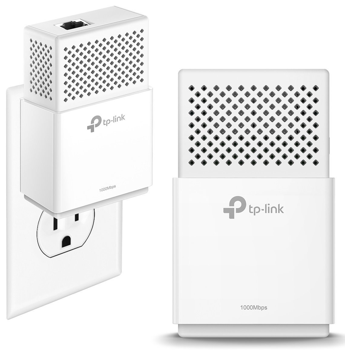 TP-Link AV1000 Gigabit Powerline ethernet Adapter kit, Powerline speeds Up to 1000Mbps (TL-PA7010 KIT) (Renewed)