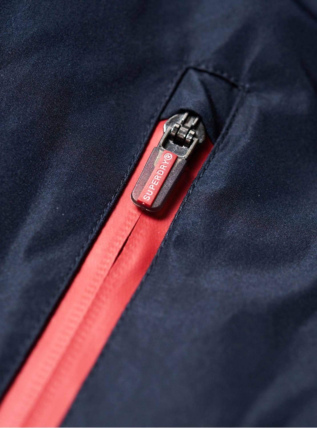 Superdry Mens Padded Elite Jacket Nautical Navy Size Xs
