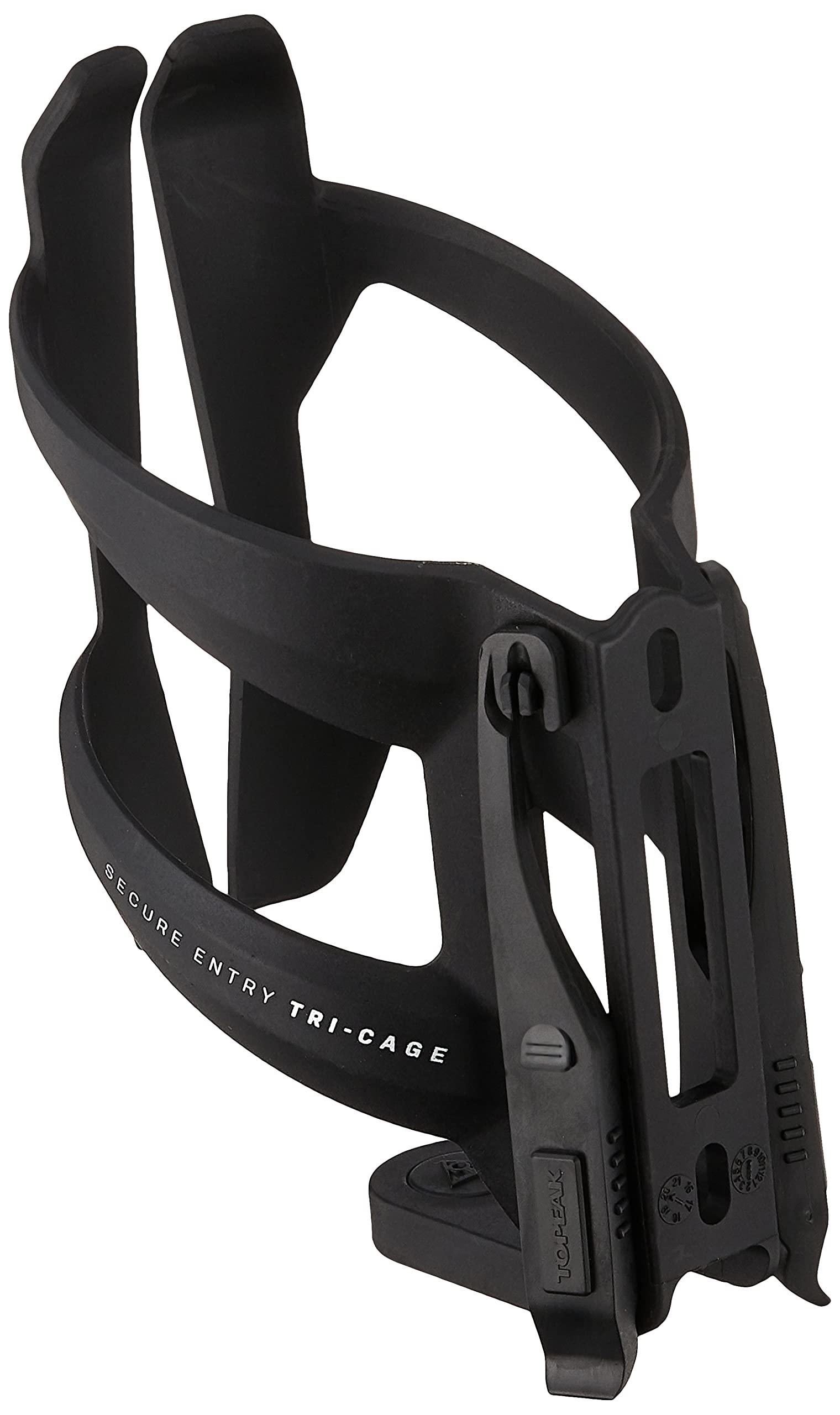 Topeak Bike Tri-Cage with Integrated tire levers Black, 14.7 x 9 x 8.2 cm / 5.8β x 3.5β x 3.2β
