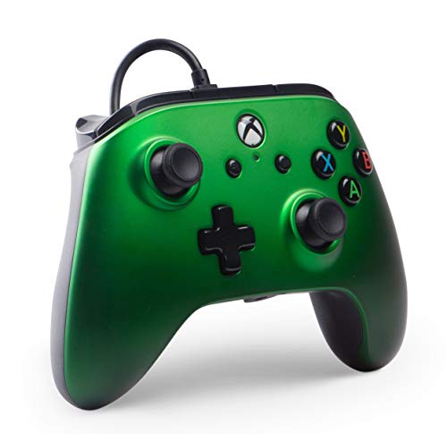 XBOX ONE enhanced wired controller- PowerA, Emerald Fade