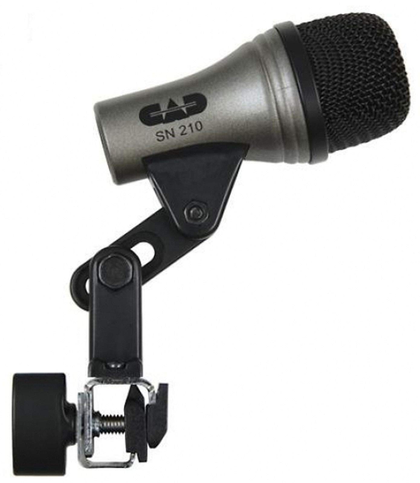 SNARE DRUM MICROPHONE CAD SN210 FOR SNARES BONGOS TOMS+ MIC CLIP