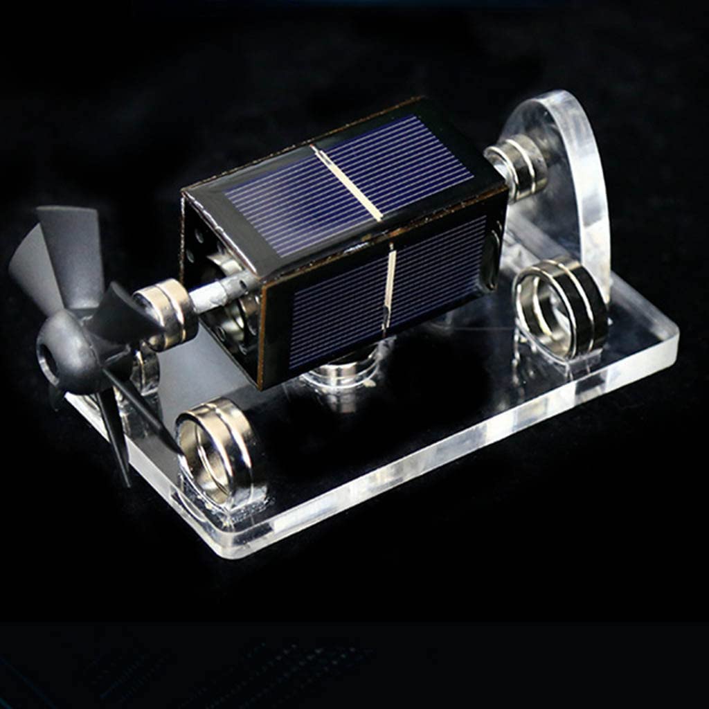Solar Magnetic Levitation Model With Fan Mendocino Motor Educational Model Scientific Experiment Prop Easy Operate Mendocino Motor Kit