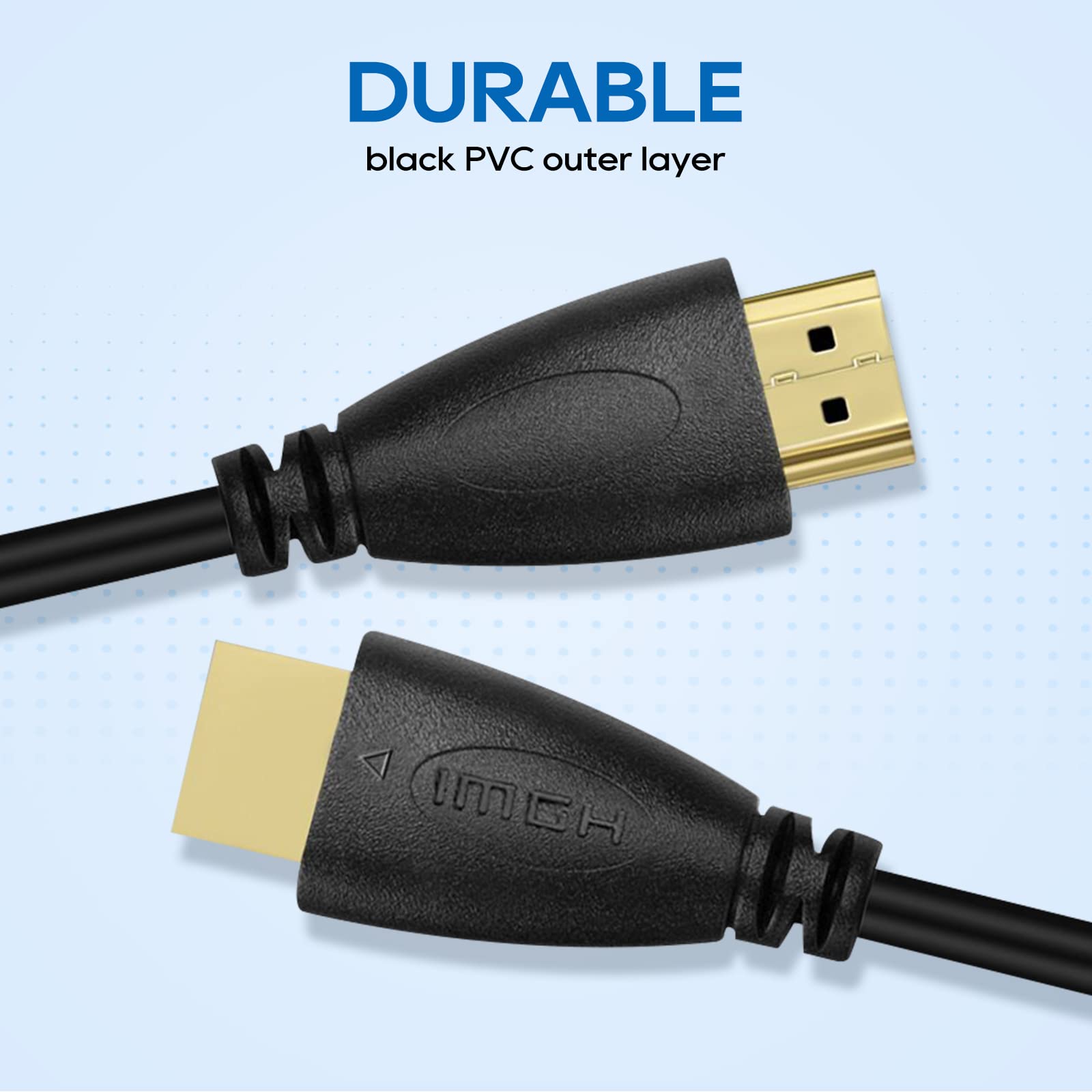 UCEC 11.81"/30cm Coiled Micro HDMI to Mini HDMI Cable for Atomos Ninja Star Tablets Cameras