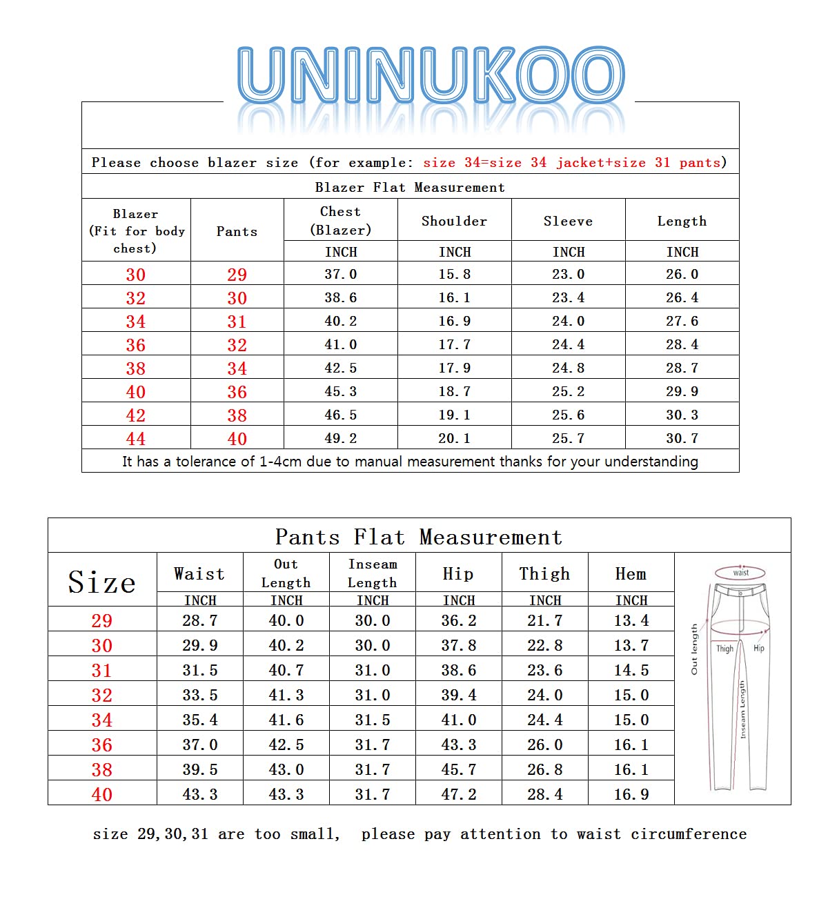 UNINUKOO Mens Suits 2 Piece Double Breasted Tuxedo Suit Slim Fit Wedding Party Dress Formal Suits for Men US Size 36 Black