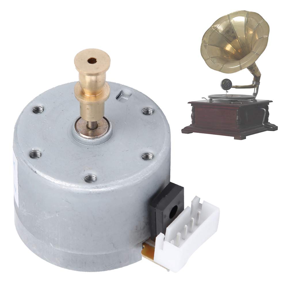 VBESTLIFE 6-12V Motor Hardware for Gramophone Phonograph Record Players Playing Accessories