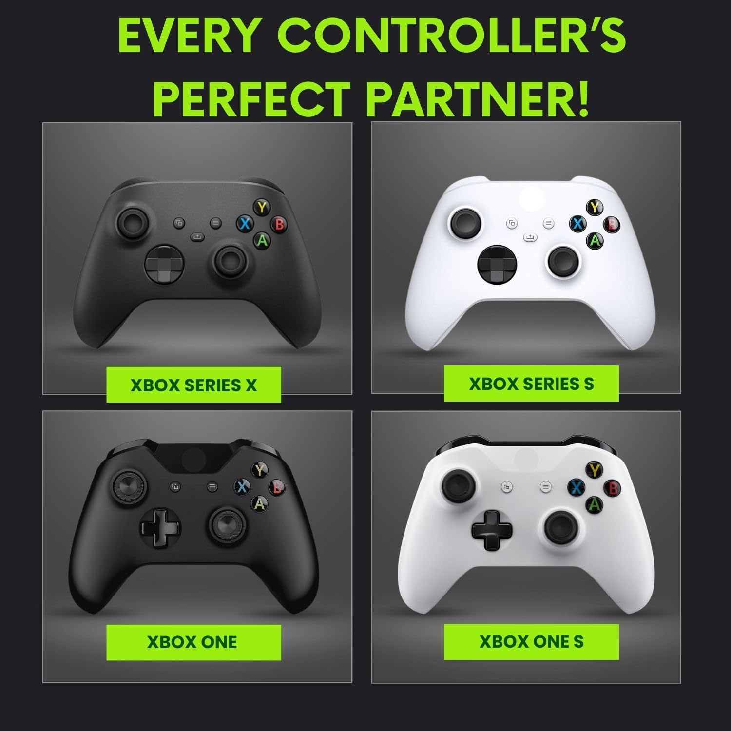 TNP Wireless Chatpad for Xbox One Controller - 2.4Ghz Black Mini Text Messenger Chat Pad for Xbox One, Controller Keyboard Attachment Accessory