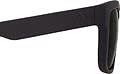 Spy Optic Discord Square Sunglasses, Soft Matte Black/Happy Gray Green, 57 mm