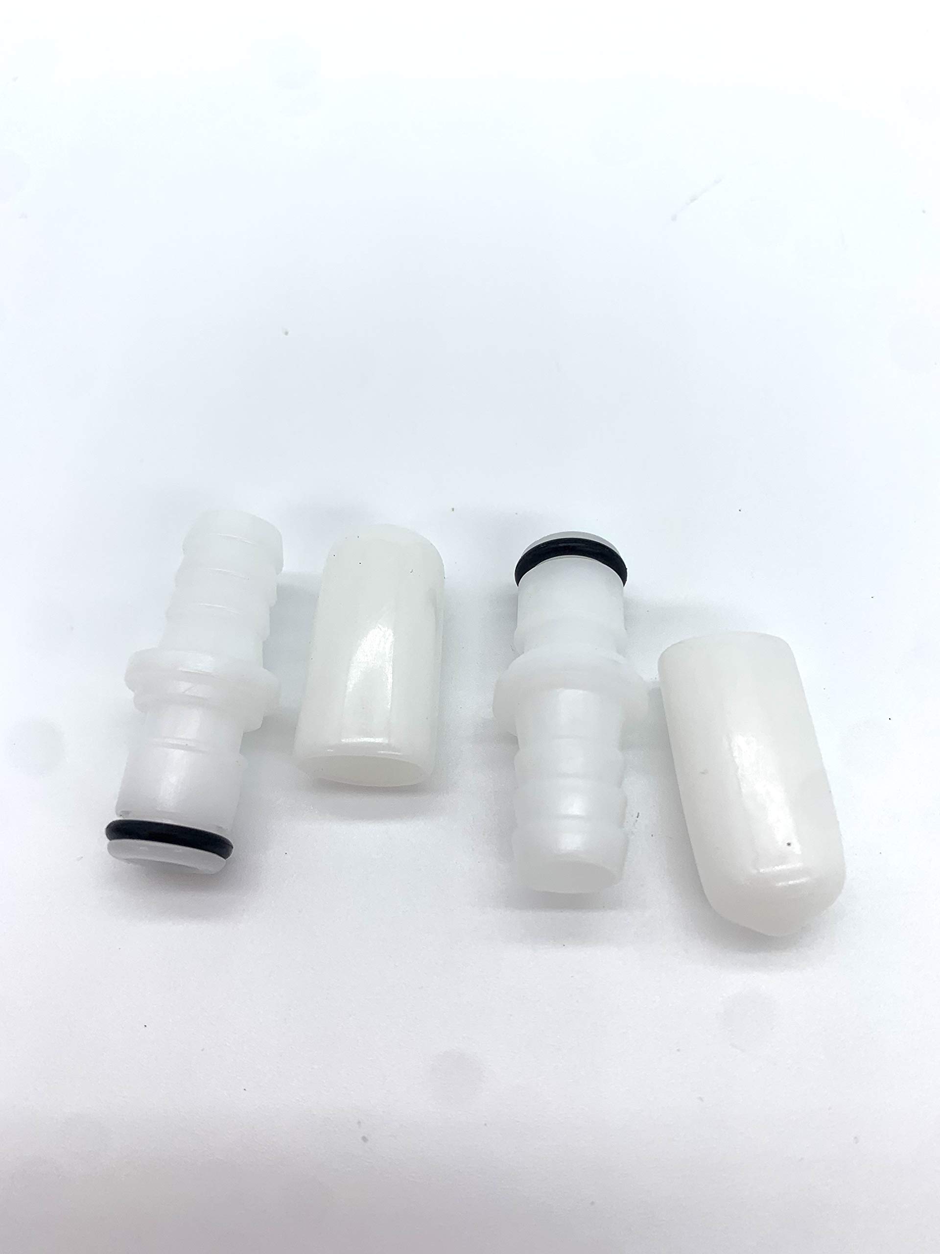 YMHYJY fits 2 M236 Male Connectors + 2 Caps for Testing Sleep Number Bed Air Chamber leaks