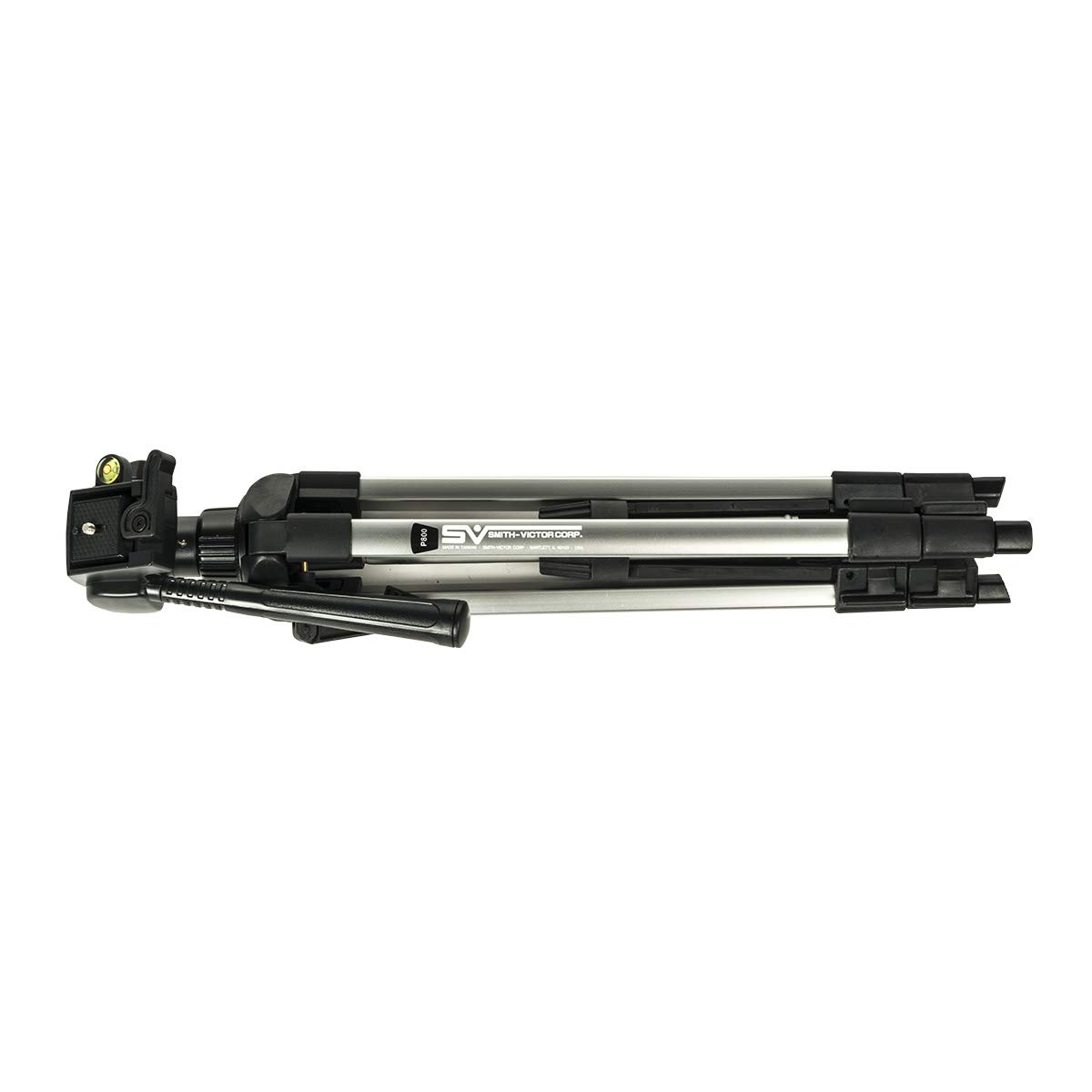 Smith-Victor P800 Pinnacle Series 3-Section Aluminum Tripod with 2-Way Fluid Head