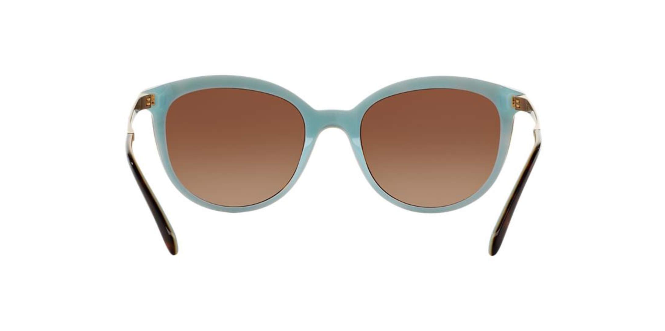 Tiffany TF4117B 81343B Havana/Blue TF4117B Cats Eyes Sunglasses Lens Category, Havana / Blue, 54mm