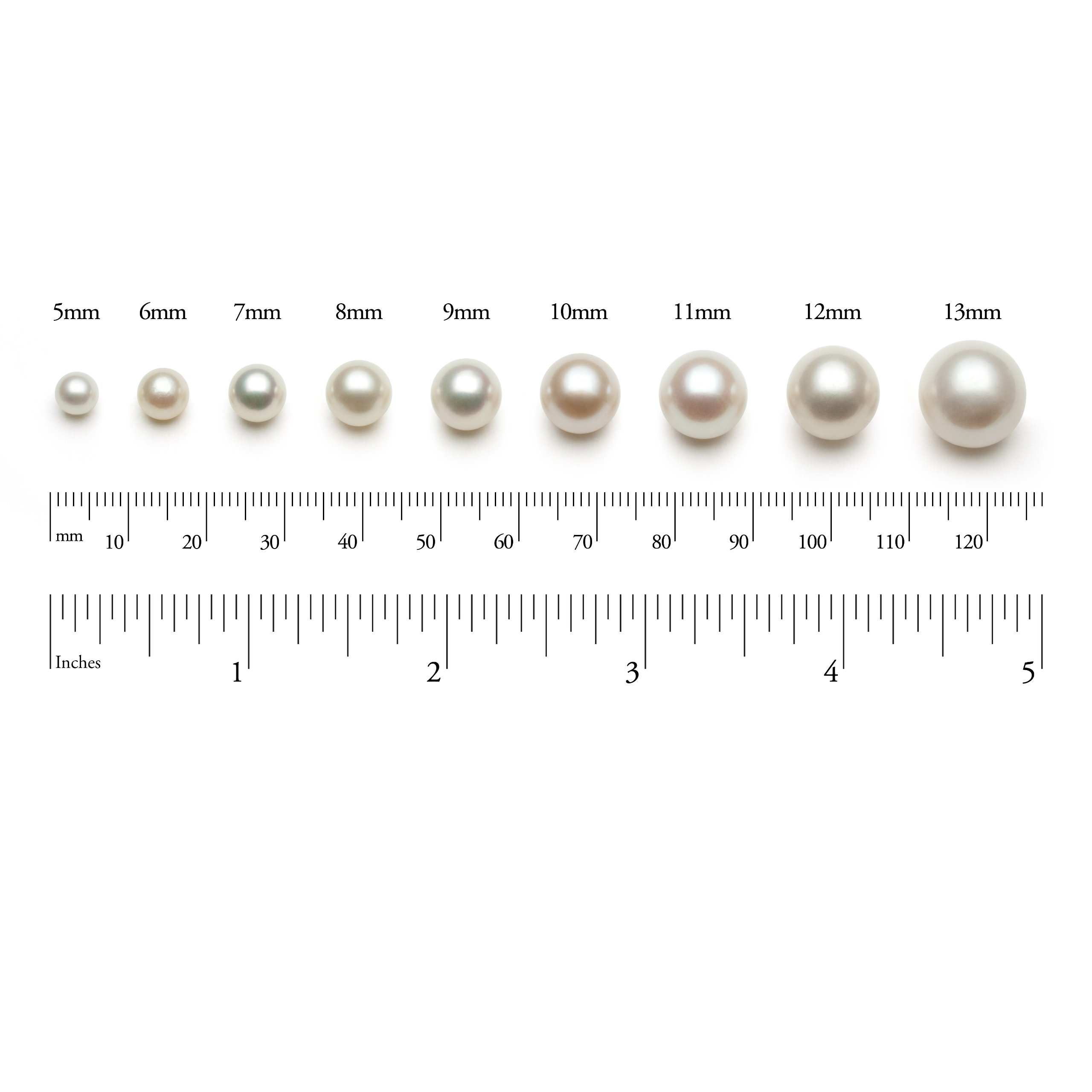 Sterling Silver AA Quality 5.5-6.0mm White Cultured Freshwater Pearl Strand Bracelet, 8"