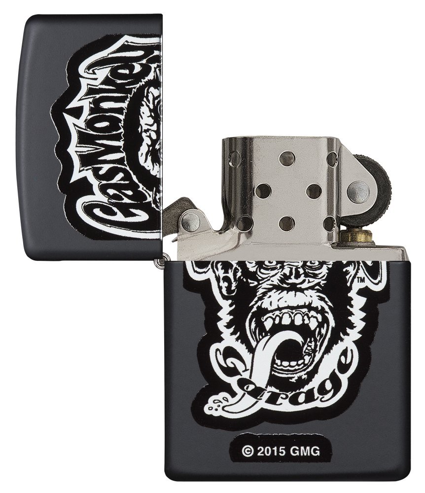 Zippo Gas Monkey Garage™ Pocket Lighter, Cream Matte