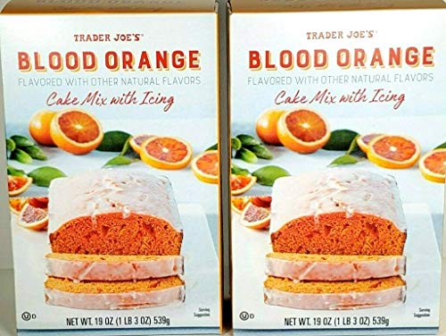 Trader Joe's Blood Orange Cake Mix, pack of 2 boxes