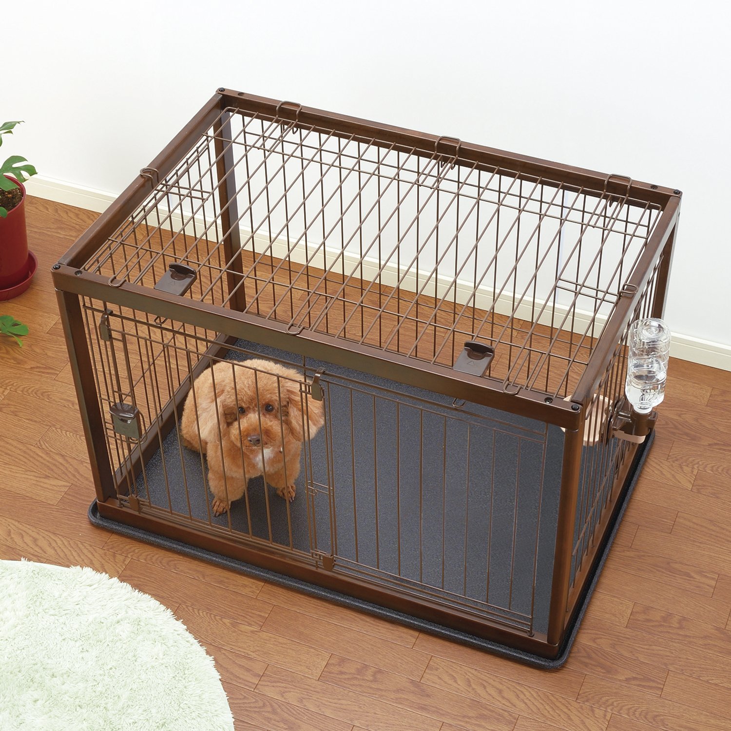 Richell Wooden Pet Crate Medium