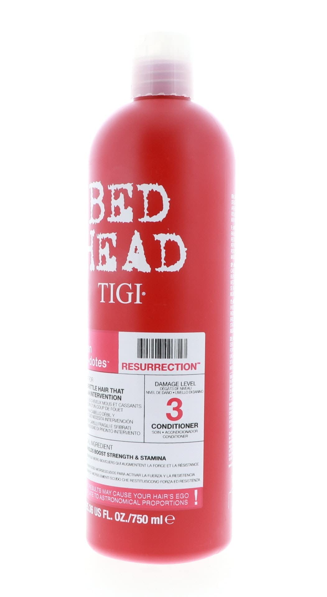 TIGI Bed Head Urban Anti+dotes Resurrection Conditioner 25.36 oz (Pack of 4)