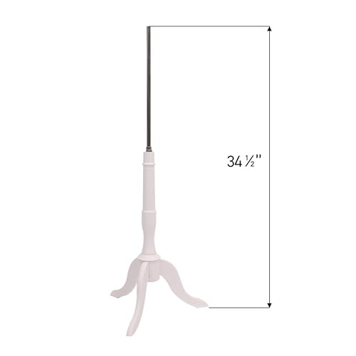 White Wood Tripod Dressmaker Form Base