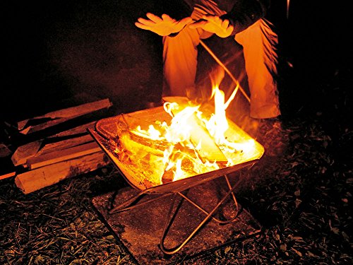 Snow Peak Pack & Carry Fireplace - Silver - Large