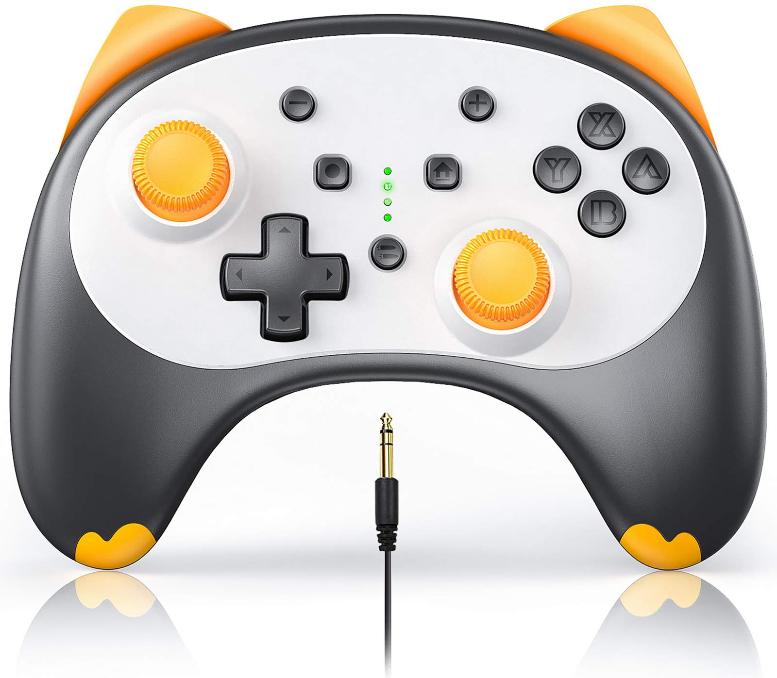 Vivefox Switch Lite Controller, Wireless Pro Controller for Switch Switch Lite Cartoon Kitten Switch Gamepad Supports Wake-up, Turbo, Gyro Axis, Dual Shock and Audio Jack Blathers