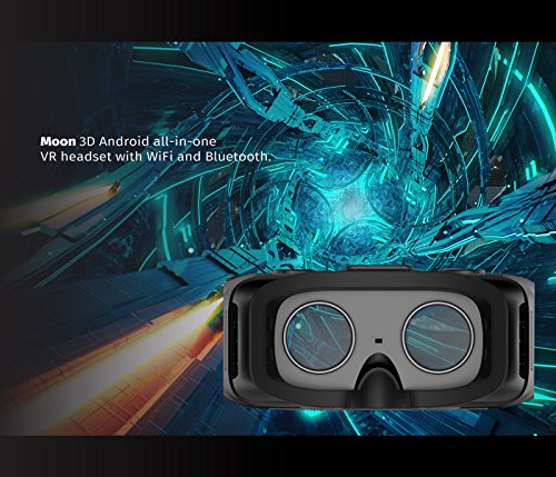 TechComm Moon Android 16GB 3D All-in-one VR Headset with Geo-Gyroscope