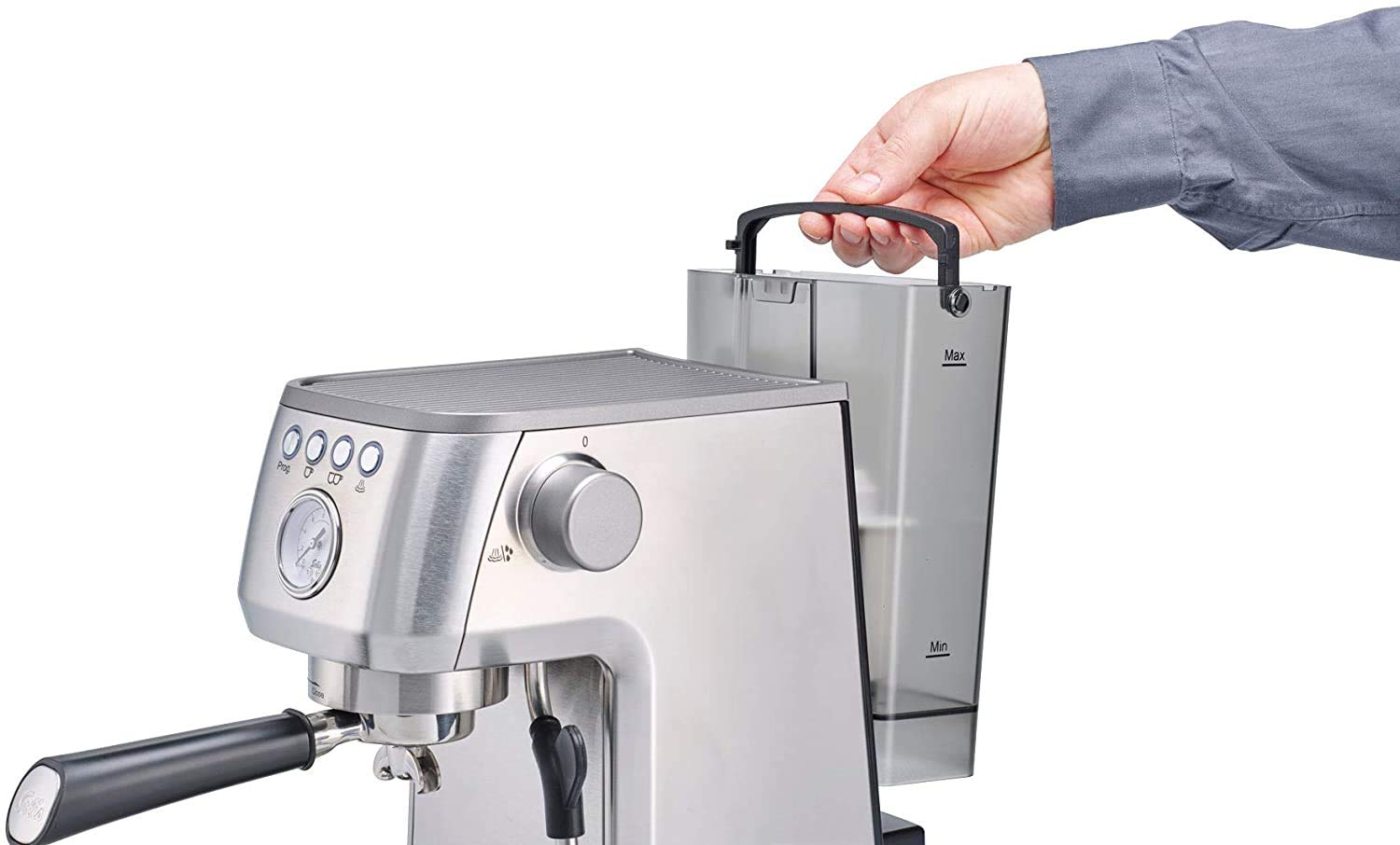 Solis Barista Perfetta Plus Espresso Machine (Stainless Steel)