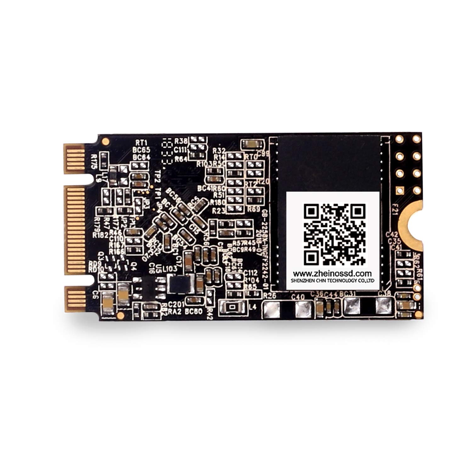 Zheino M.2 2242 1TB SATAIII SSD NGFF Internal 3D Nand Solid State Drive for Ultrabooks and Tablets
