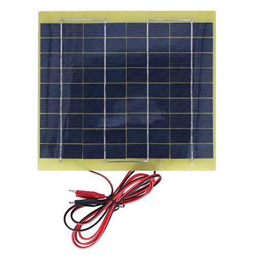 Solar Panel Polysilicon Material Low Light Efficiency Lightweight Portable Solar for Charging 12V Battery 5W 18V Solar Panel Polysilicon Material Low for Family