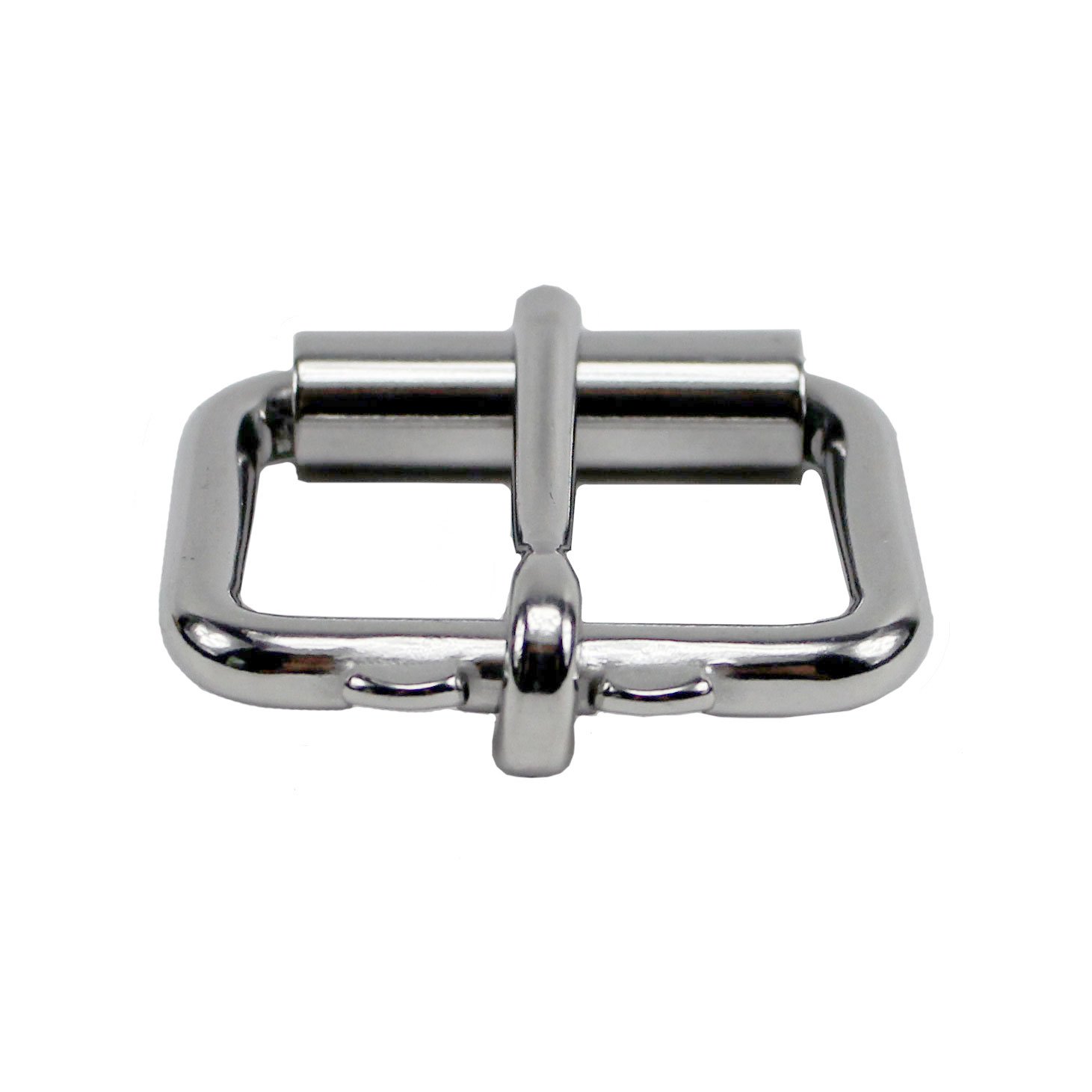 VP Leather Belt Buckle Elegant Stainless-Steel Nickel Free 100-Year Warranty (Stainless-Steel, 1-1/2")