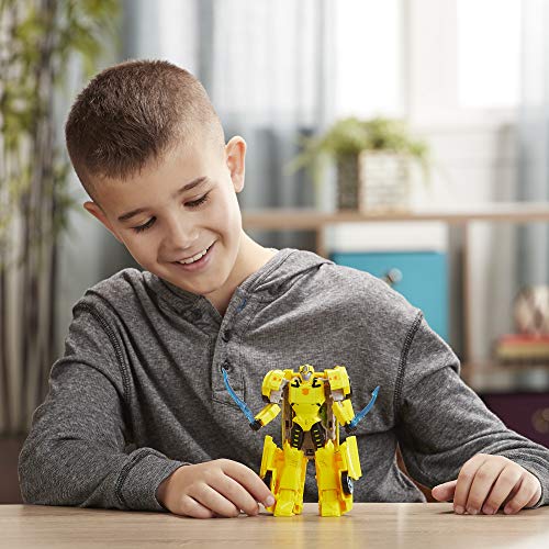 Transformers Toys Cyberverse Ultra Class Bumblebee Action Figure, Combines with Energon Armor to Power Up, for Kids Ages 6 and Up, 6.75-inch, Yellow