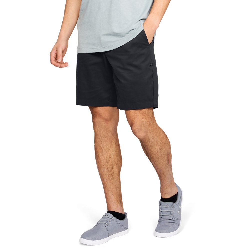 Under Armour Men's Showdown Chino Shorts, Black (001)/Black, 32