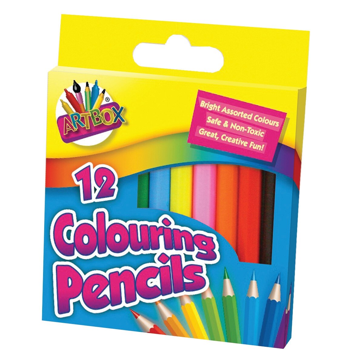 Tallon Half-Sized Coloured Pencils Set of 12 5119 Pack of 24
