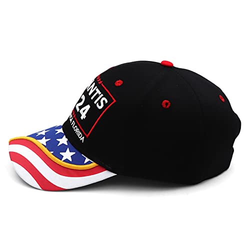 xywlwoer Ron Desantis 2024 Hat Make America Florida Hat Embroidery MAGA Baseball Caps for Trump Desantis 2024 Supporters