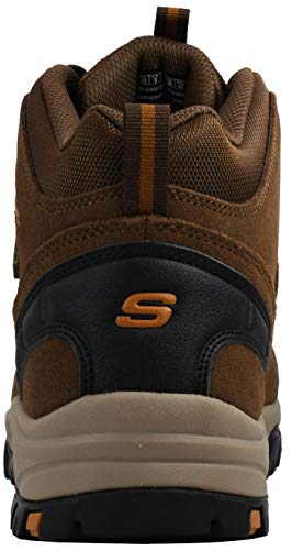 Skechers Men's Relment Pelmo Brown Chukka Boot 11.5 M US