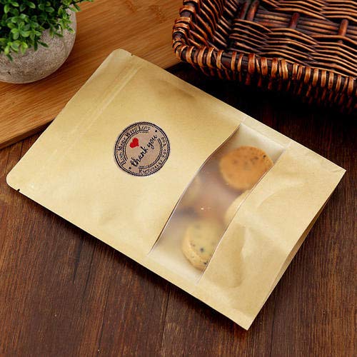 Thank You Stickers Supporting My Small Business Label 1 Inch Round Modern 1000pcs for Envelopes, Gift Bags,envelopes