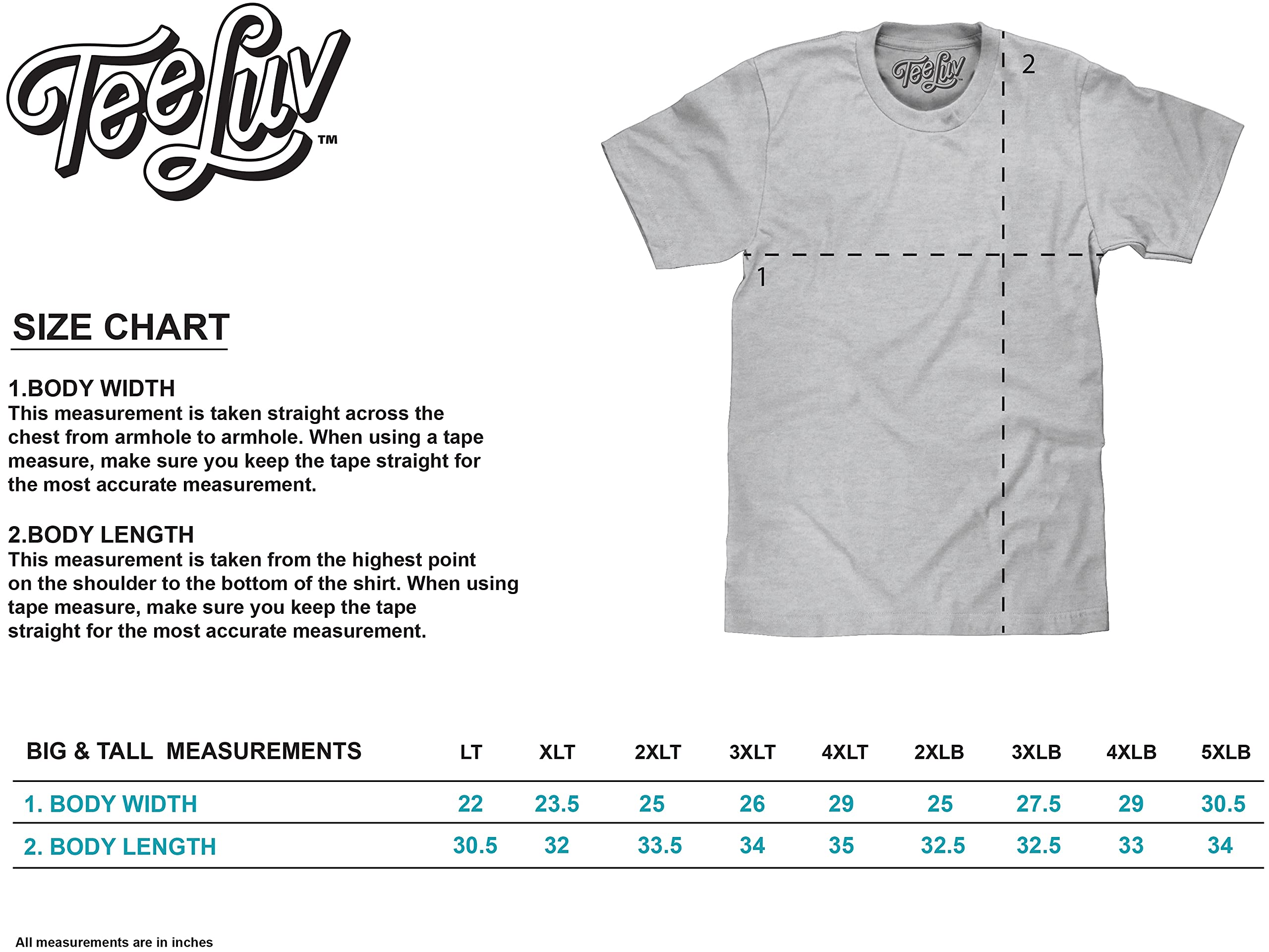 Tee Luv Ford Motor Company T-Shirt - Big and Tall Ford Detroit Shirt, Graphite Snow Heather, Large Tall