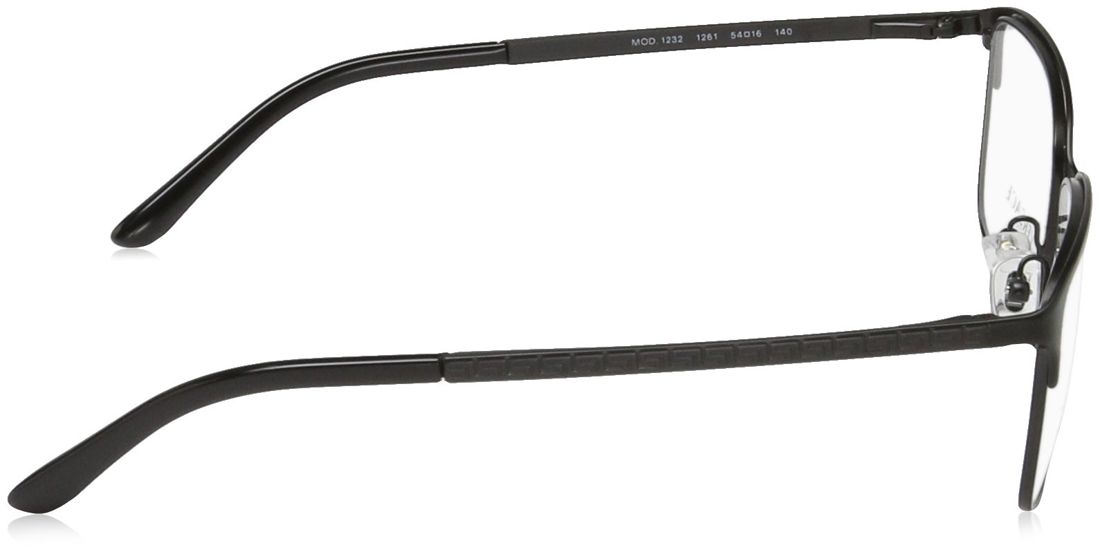 Versace VE1232-1261 Eyeglass Frame MATTE BLACK w/DEMO LENS 54mm