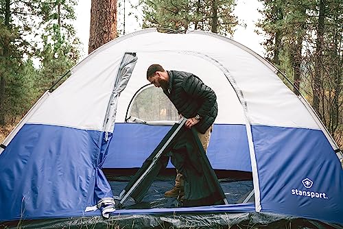 Stansport Heavy Duty G.I. Cot (G-36-42), Black