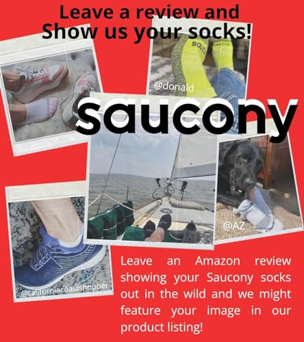 Saucony Women's RunDry Performance 8, 16 Heel Tab Athletic Socks, S-L, Assorted Darks (8 Pairs), Medium