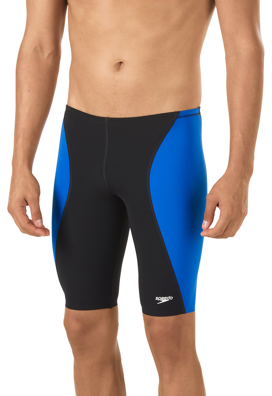 Speedo Men's Swimsuit Jammer Power Plus Sprint Splice Team Colors - Manufacturer Discontinued