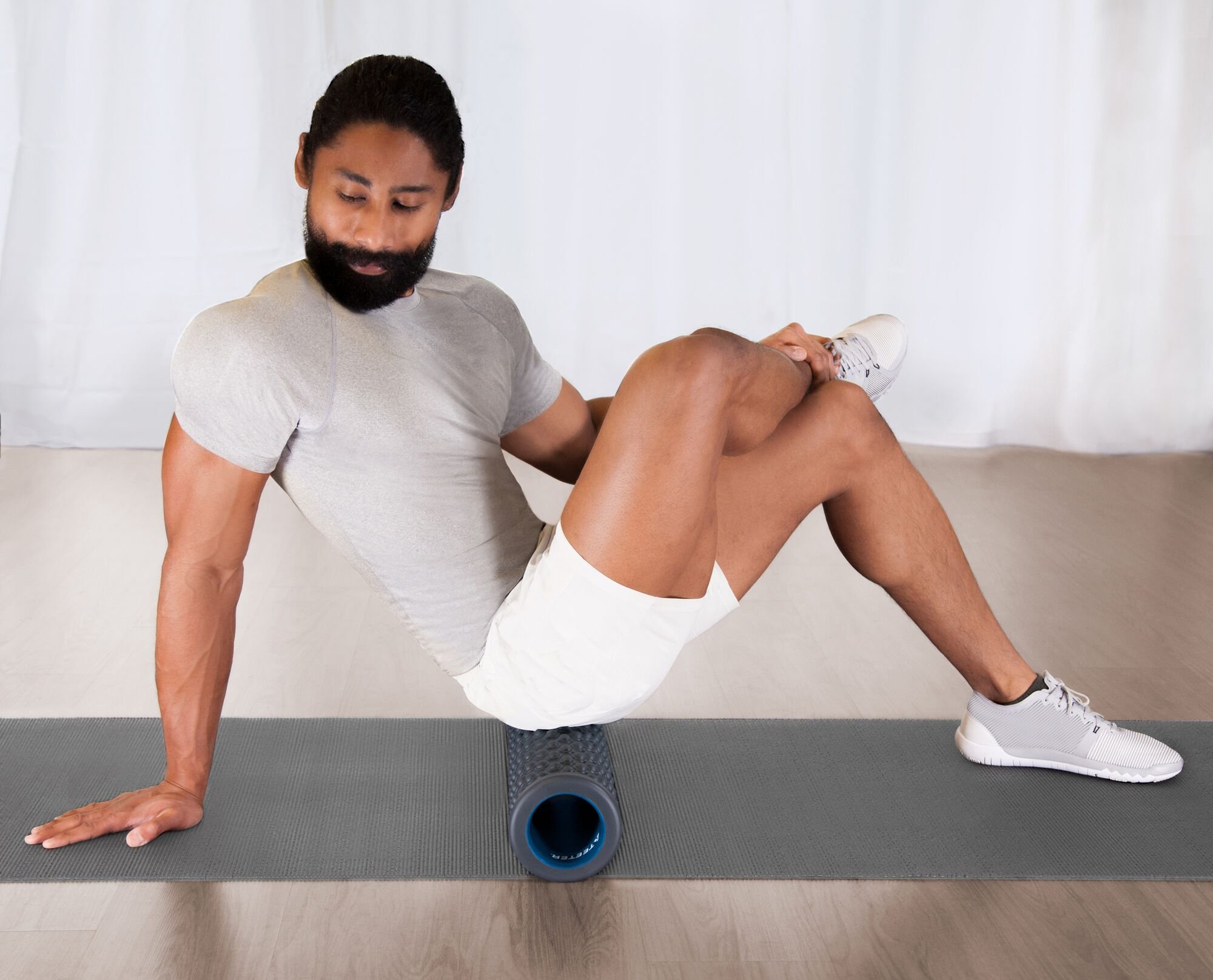 Teeter Massage Foam Roller β Deep Tissue Muscle Relief to Boost Recovery, Flexibility β 13 or 26 inch, 2 Textures/densities β Back Pain Relief, Sports Massage, Myofascial Release