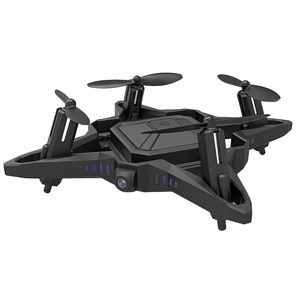 UniDargon T911W VGA Wifi Transmission Foldable RC Drone with Altitude Hold Mode,Four-Axis One Key Take Off Landing and Headless Mode Easy Fly Steady for Beginners
