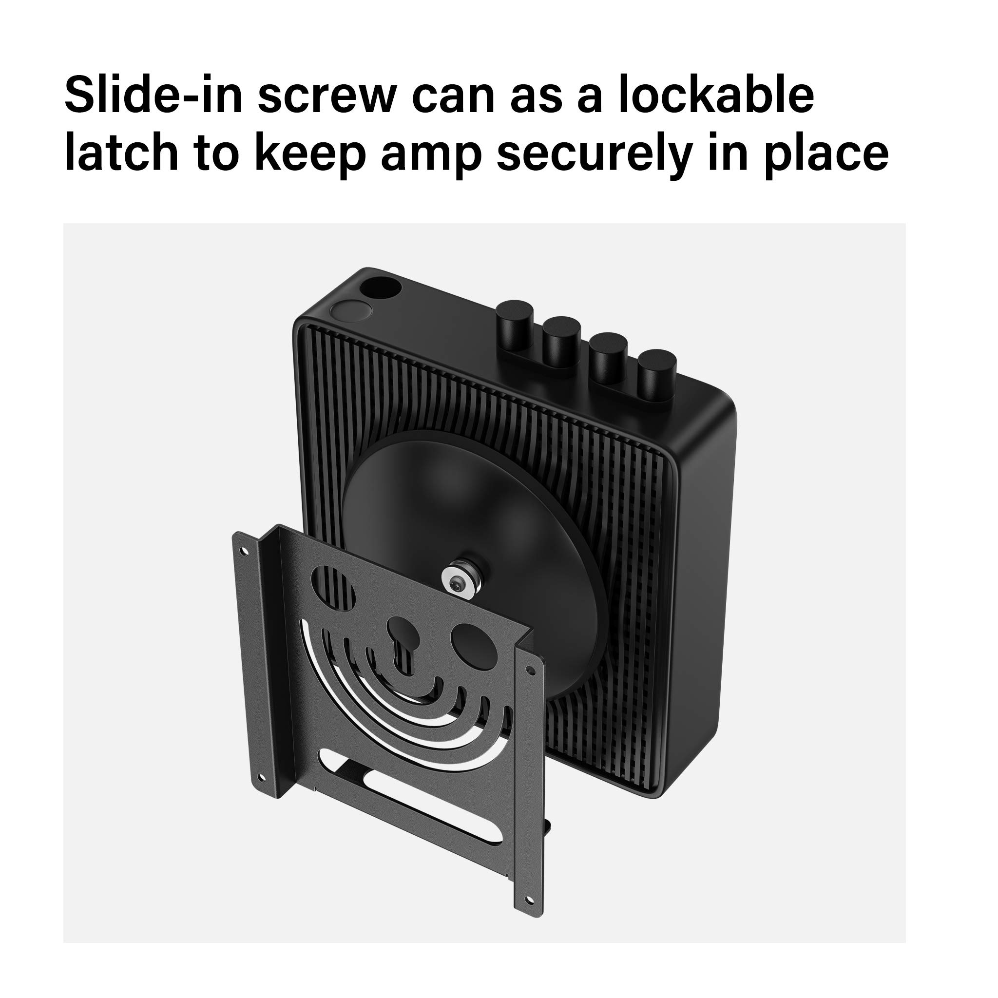 Wall Mount for Sonos Amp Mount Slim Design Compatible with Sonos Wireless Amplifier Mounting Bracket with Ventilation Holes